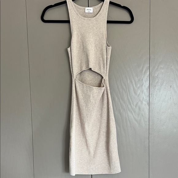 Wilfred | Dresses | Wilfred Cream Cutout Mini Dress | Poshmark